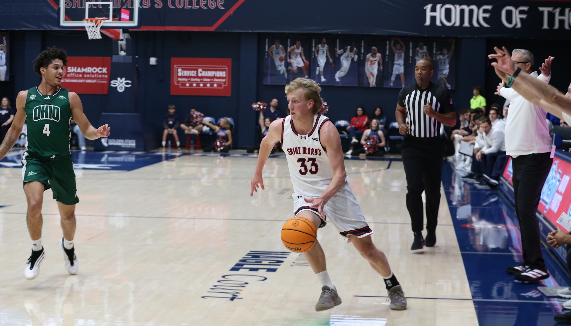 Liam Campbell Leads the Gaels’ Charge in a 30-Point Victory Over the Ohio Bobcats | Saint Mary's ...